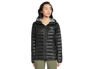 Columbia Arctic Crest Down Hooded Jacket - Black