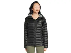 Columbia Arctic Crest Down Hooded Jacket - Black
