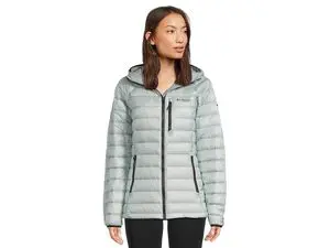 Columbia Arctic Crest Down Hooded Jacket - Blue