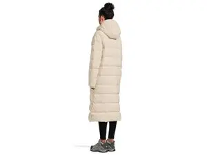 Columbia Amaze Puff Long Hooded Jacket - Tan