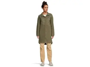 Columbia Cloud Point Long Fleece Coat - Green