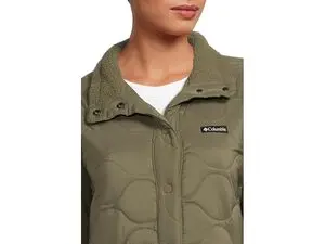 Columbia Cloud Point Long Fleece Coat - Green