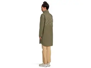 Columbia Cloud Point Long Fleece Coat - Green