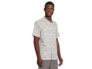 Columbia Wild Cast Camp Shirt Clothing Nocturnal Guadalupe Convo - Gray