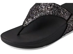 Fitflop Multi-tonal Glitter Toe Post Sandals - Black