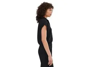 Splits59 Evie Fleece Sleeveless Polo Sweatshirt