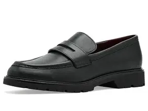 Vince Siena Lug Dress Flat Shoes - Black