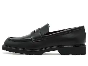Vince Siena Lug Dress Flat Shoes - Black