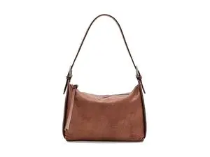 THE FRYE COMPANY Carla Studded Shoulder Handbag - Tan