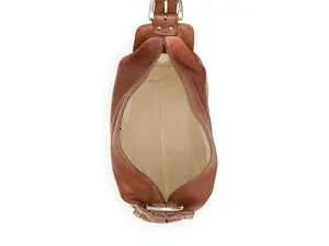 THE FRYE COMPANY Carla Studded Hobo Shoulder Handbag - Tan