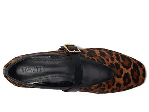 Schutz Courtney Buckle Flat Shoes