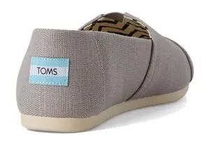 Toms Classic Alpargata Heritage Canvas Slip-on - Gray