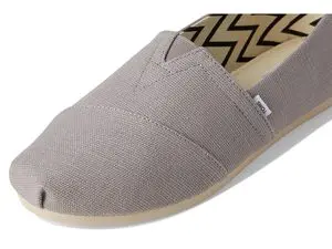 Toms Classic Alpargata Heritage Canvas Slip-on - Gray