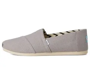 Toms Classic Alpargata Heritage Canvas Slip-on - Gray