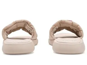 Hunter Quilted Slide Sandals - Neutral