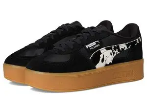PUMA Palermo Elevata Platform Sneakers - Black