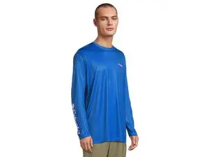 Columbia Terminal Tackle Long Sleeve Performance Shirt - Blue