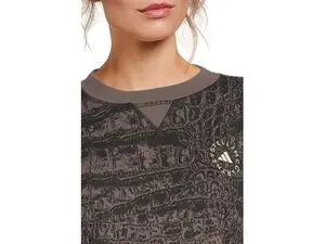 Adidas By Stella McCartney Loose Fit Printed Sweatshirt - Black