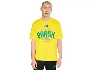 Adidas Fifa World Cup 2026 Brazil Graphic T-shirt - Yellow