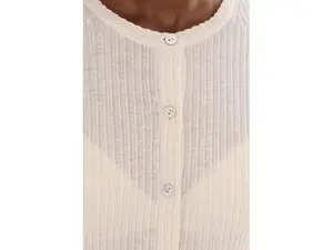 Vince Ribbed Cardigan Sweater