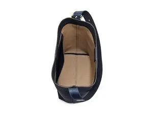 Madewell Essential Bucket Tote In Suede - Multi