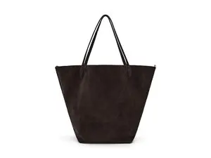Madewell Suede Oversized Shopper Tote - Brown
