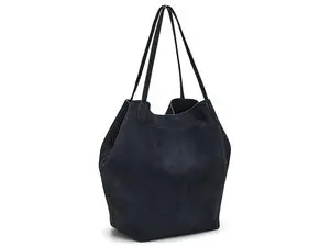 Madewell Oversized Soft Grain Shopper Shoulder Bag In Suede - Multi