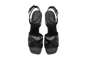 Vince Parma Strappy Wedge Sandals - Black