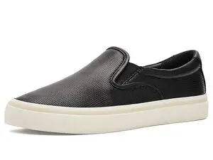 Vince Blair Slip-on Leather Shoes - Black