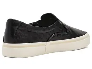 Vince Blair Slip-on Leather Shoes - Black