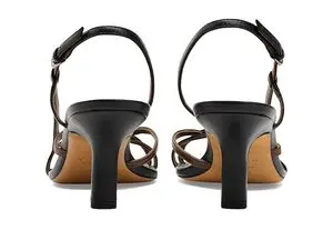 Vince Lilian Slingback Sandals With Stiletto Heel - Brown