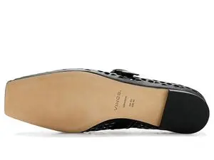 Vince Daniela Perf Mary Jane Flat Shoes - Black