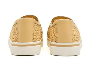 Vince Blair Slip-on Raffia Sneakers