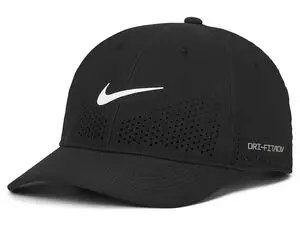 Nike Dri-fit Adv Club Structured Swoosh Cap - Black