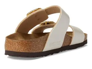 BIRKENSTOCK Sydney Luxe Buckle Sandals - Bone
