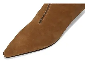 Madewell The Emilie Tall Boot In Suede - Tan