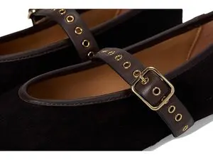 Madewell Remy Mary Jane Flat Shoes - Brown