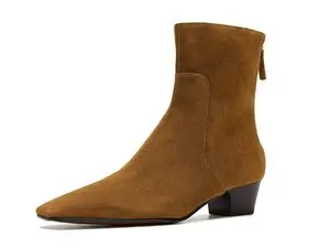 Madewell Lexie Ankle Boot In Leather