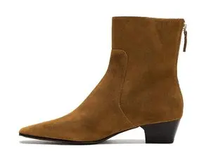 Madewell Lexie Ankle Boot In Leather