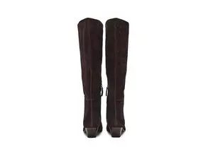 Madewell The Lexie Tall Boot In Suede - Brown