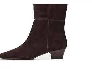 Madewell The Lexie Tall Boot In Suede - Brown