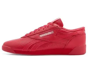 REEBOK Freestyle Low Top Casual Sneakers - Red