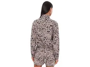 PUMA Essentials Graphics Animal Print Relaxed Woven Half-zip Jacket