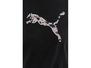 PUMA Essentials Animal Print Relaxed Fit T-shirt - Black
