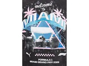 PUMA Formula 1 Miami Washed Graphic T-shirt T Shirt