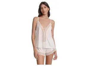 Eberjey Lara Cami Short Pj Set Pajama Sets - Bone