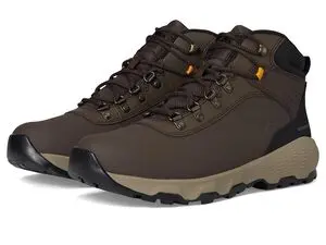 Columbia Newton Wander Leather High Top Hiking Shoes - Black
