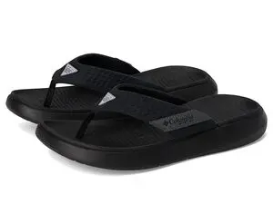 Columbia Boatside Flip Lea Sandals - Black