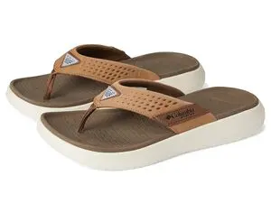Columbia Boatside Flip Lea Sandals - Brown