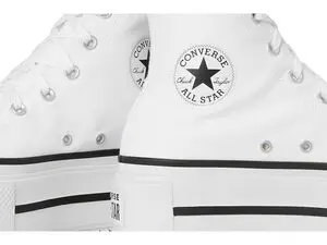 CONVERSE Chuck Taylor All Star Lift Double Stack Platform Lace-up High Top Sneakers - Gray